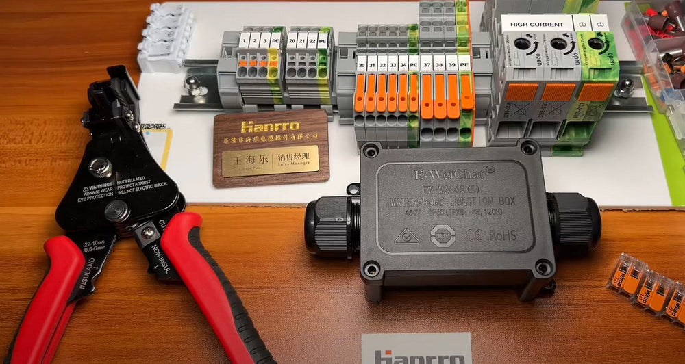 Using WAGO Connectors for Outlets by Waterproof Box