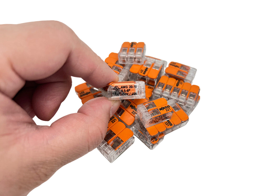 Are WAGO 221 Connectors Code Approved