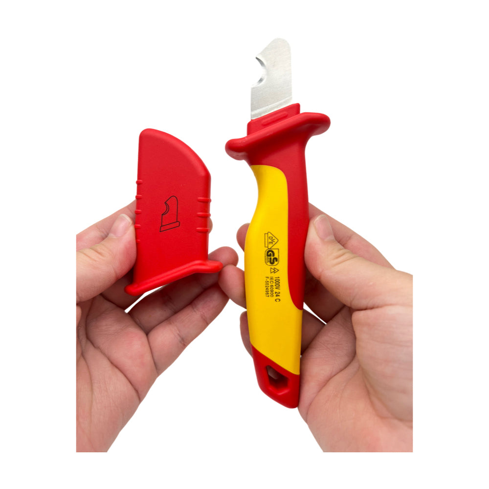 Best Cable Stripping Knife with VDE 1000V Insulation
