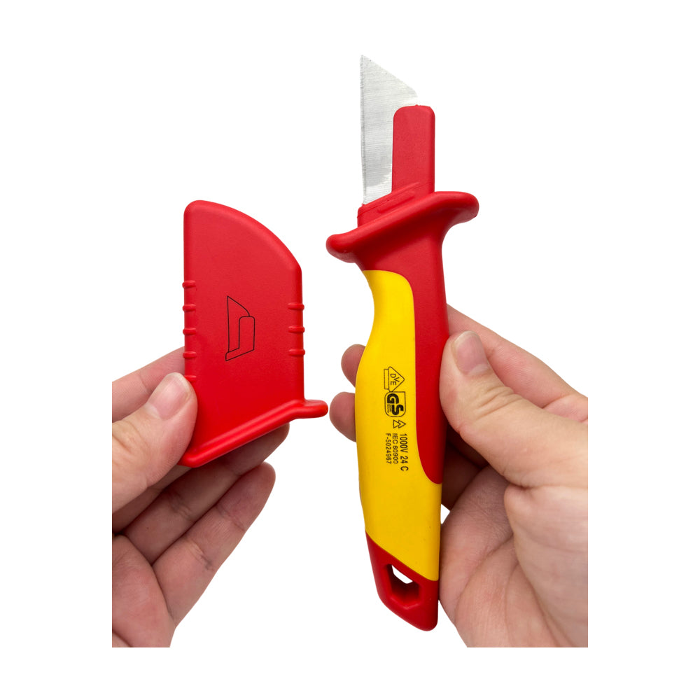 Steel Cable Knife with VDE 1000V For Electricians